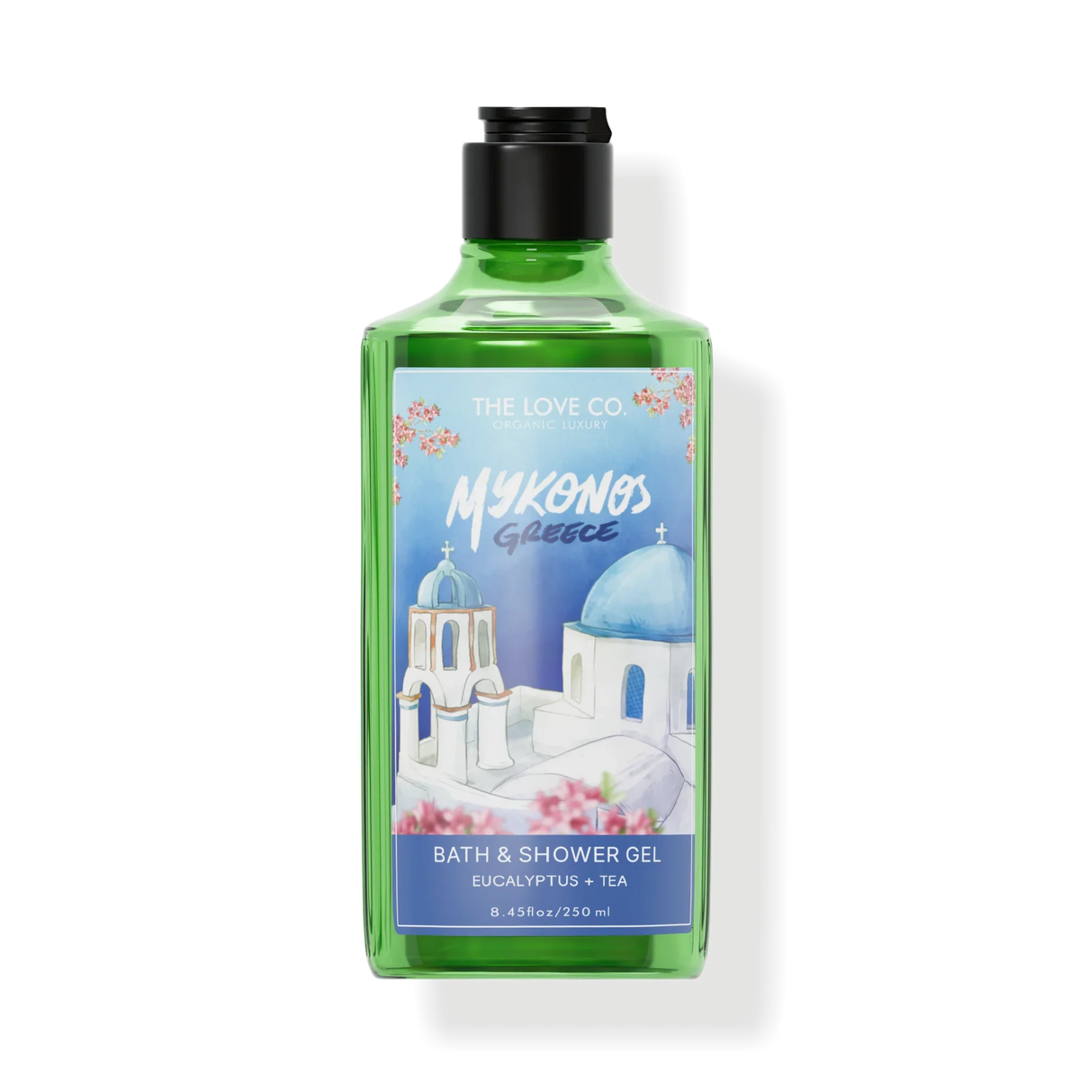 Buy The Love Co Mykonos Greece Shower Gel | Travel Edition